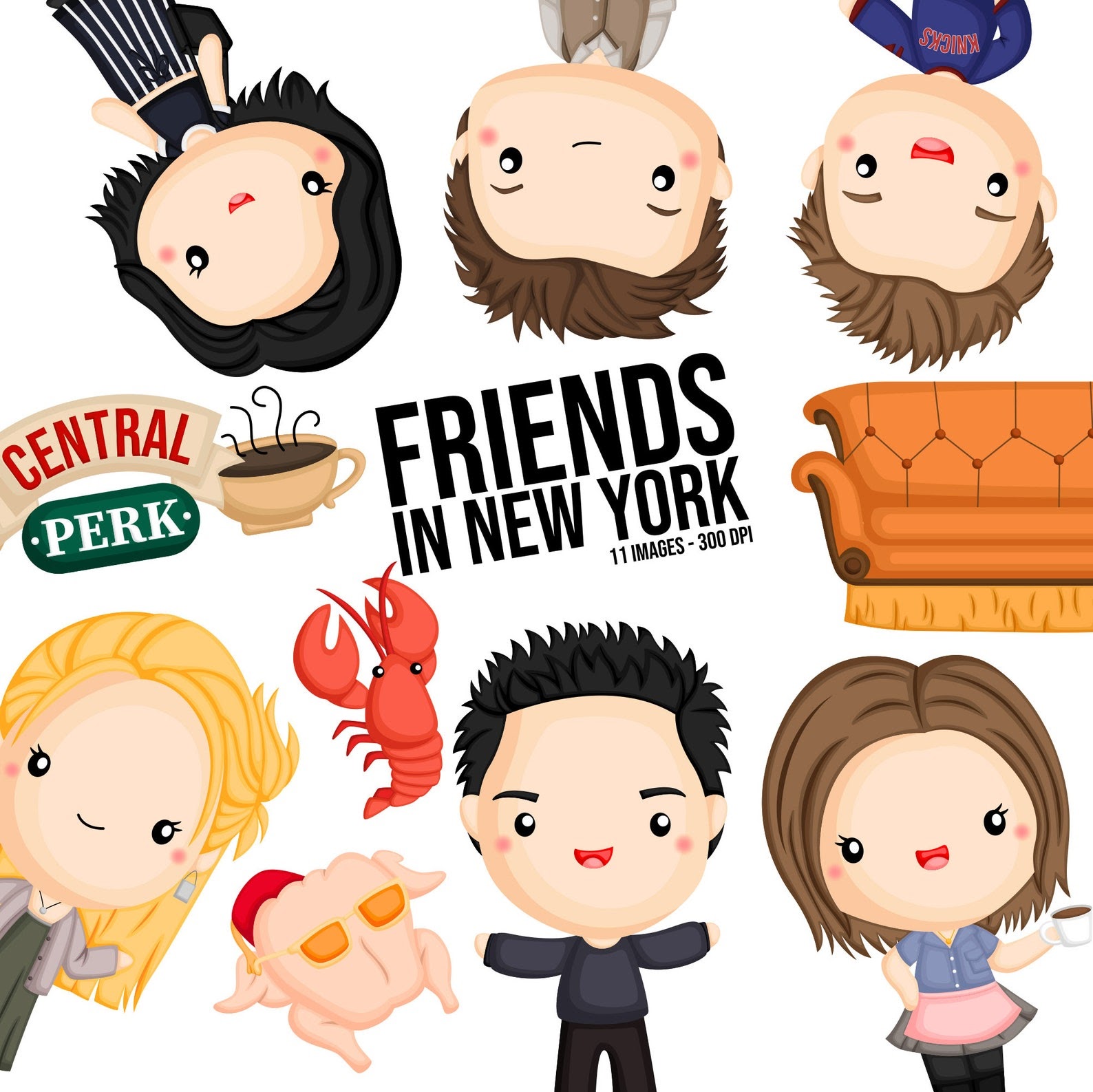 10 Best Friends TV Show Clipart You Should Check Out