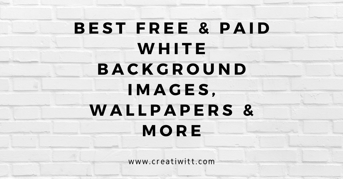 13 Best Free & Paid White Background Images, Settings & More